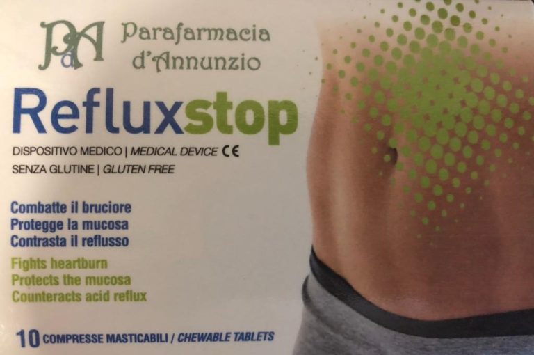 REFLUX STOP COMPRESSE MASTICABILI BRUCIORE DI STOMACO REFLUSSO senza ...