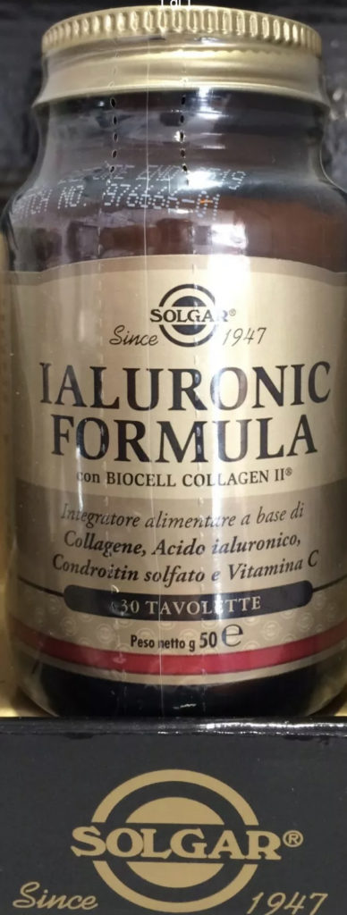 SOLGAR IALURONIC FORMULA 30 tavolette - Dott Alessandro Luchetti