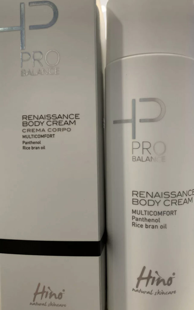 Renaissance body cream crema corpo HINO - Dott Alessandro Luchetti