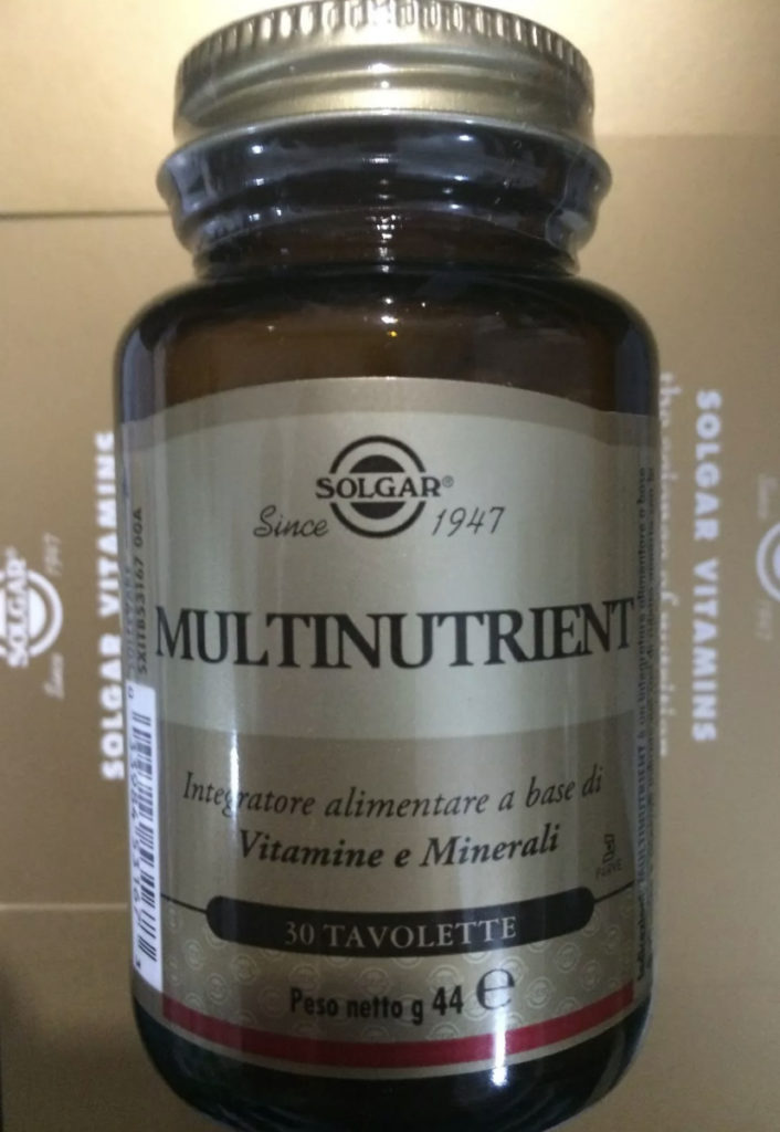 SOLGAR MULTINUTRIENT 30 TAVOLETTE vitamine e minerali - Dott Alessandro Luchetti
