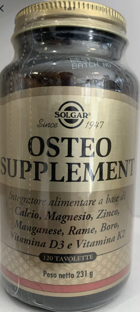 Solgar Osteo Supplement 120 Tavolette - Dott Alessandro Luchetti