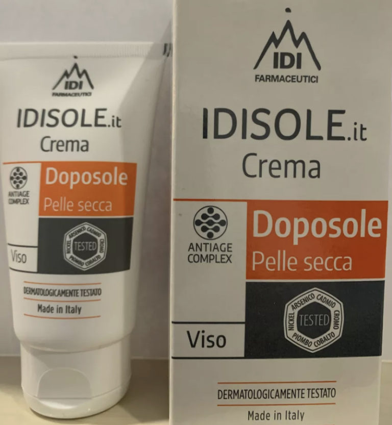 Crema Doposole pelle secca IDISOLE 50 ml - Dott Alessandro Luchetti