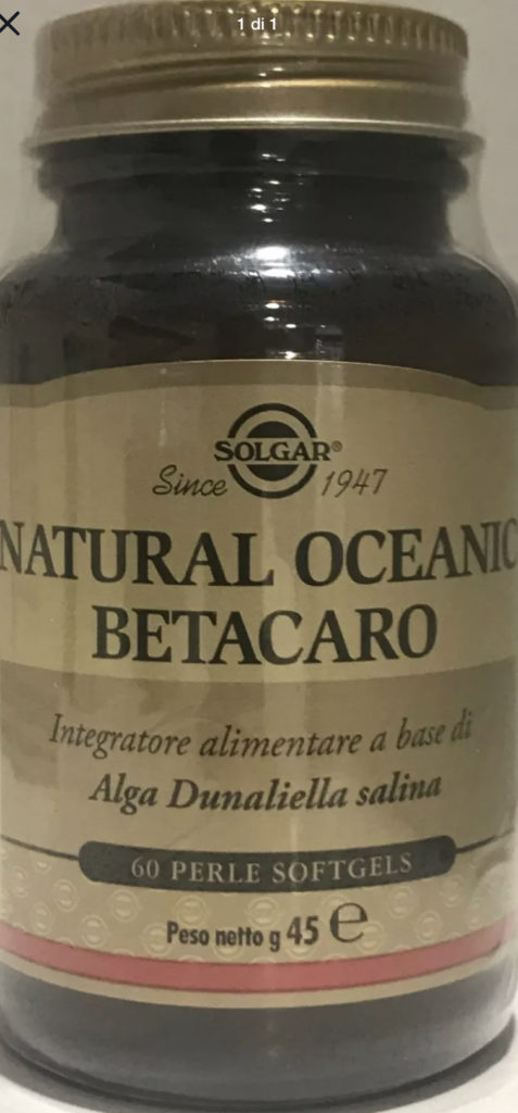 Solgar natural oceanic betacaro - Dott Alessandro Luchetti