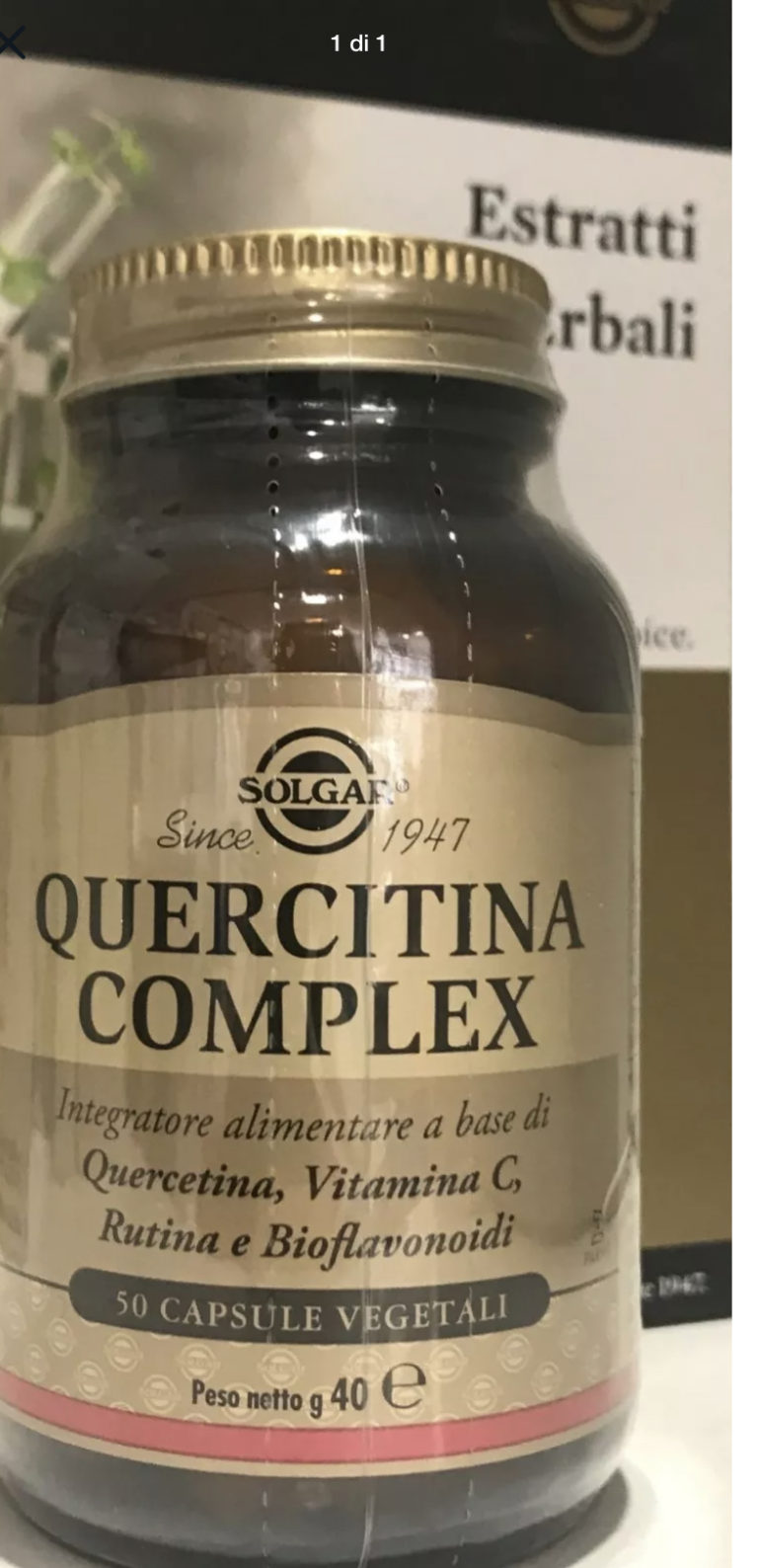 Solgar Quercitina complex 50 capsule vegetali - Dott Alessandro Luchetti